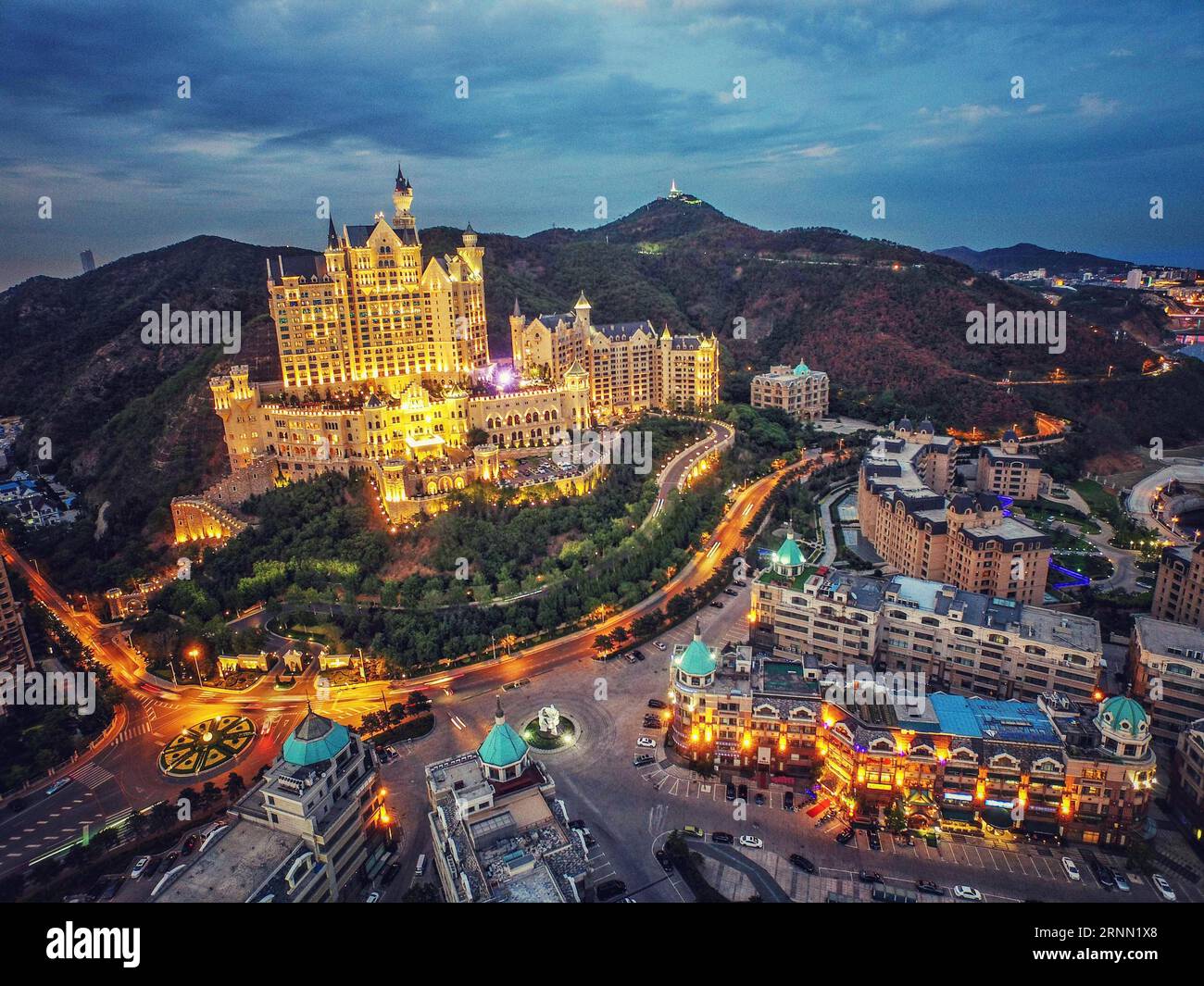 (170620) -- BEIJING, June 20, 2017 -- Aerial photo taken on June 11 ...