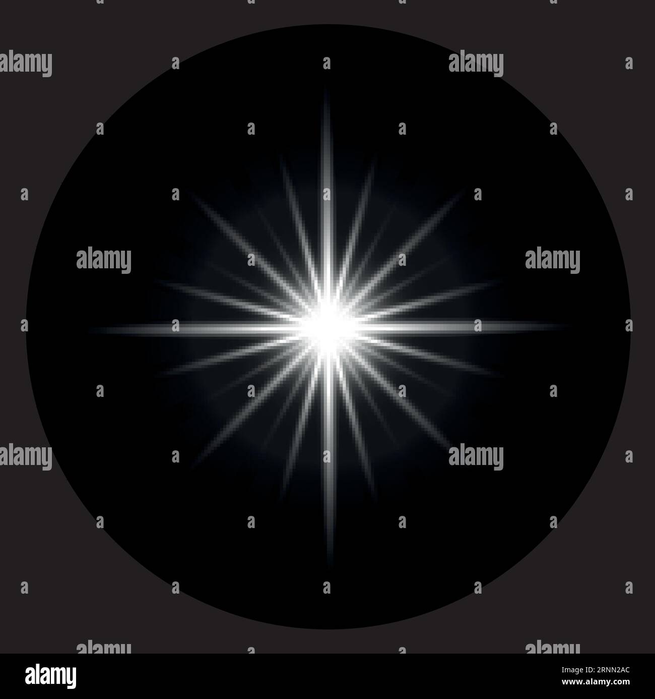 Star effects Black and White Stock Photos & Images - Alamy