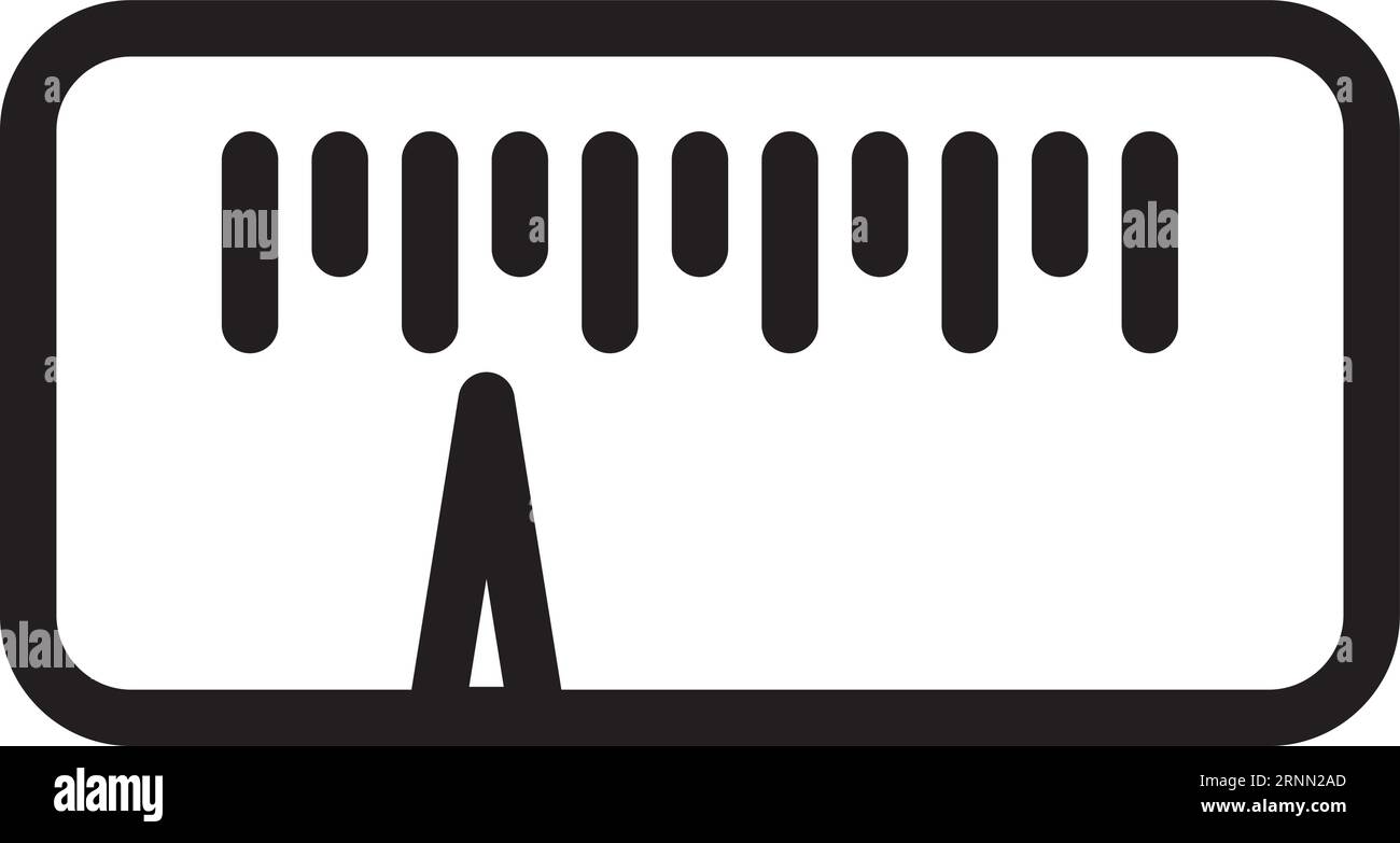 Indicator scale linear icon. Meter symbol. Measurement sign Stock ... Indicator scale linear icon. Meter symbol. Measurement sign Stock ...