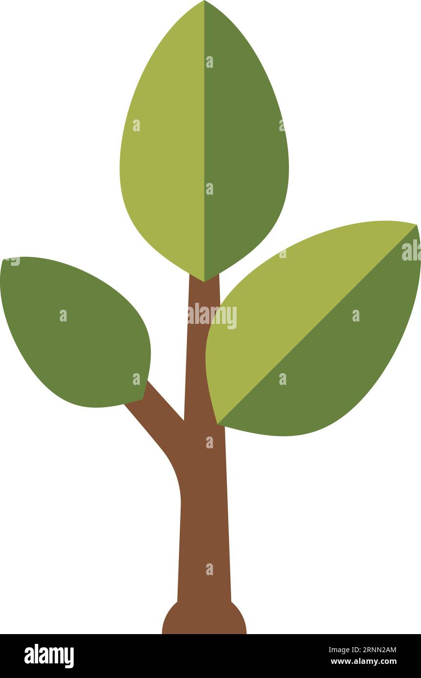 Sapling logo Cut Out Stock Images & Pictures - Alamy