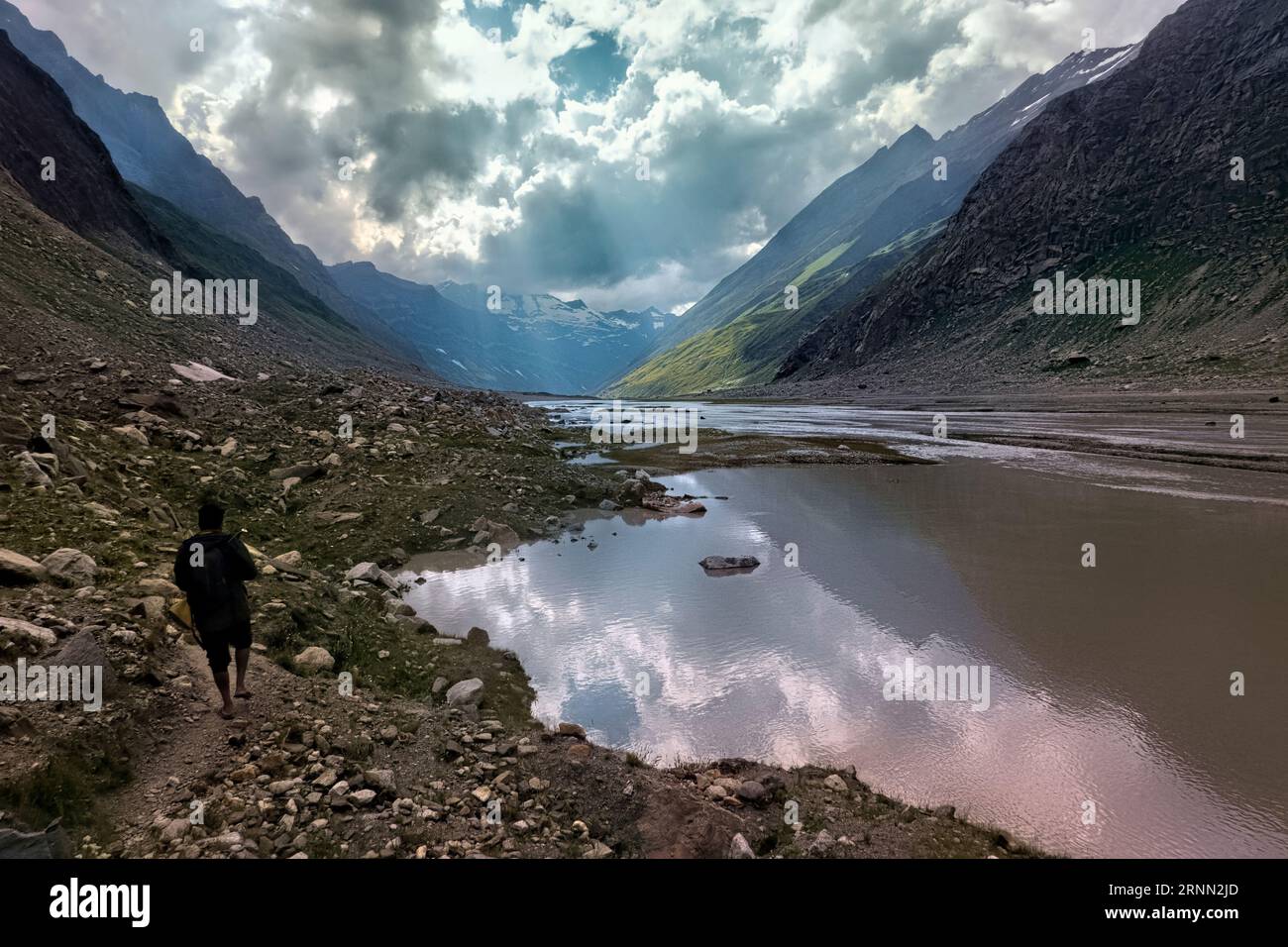 Trekking in the beautiful Warwan Valley, Pir Panjal Range, Kashmir ...