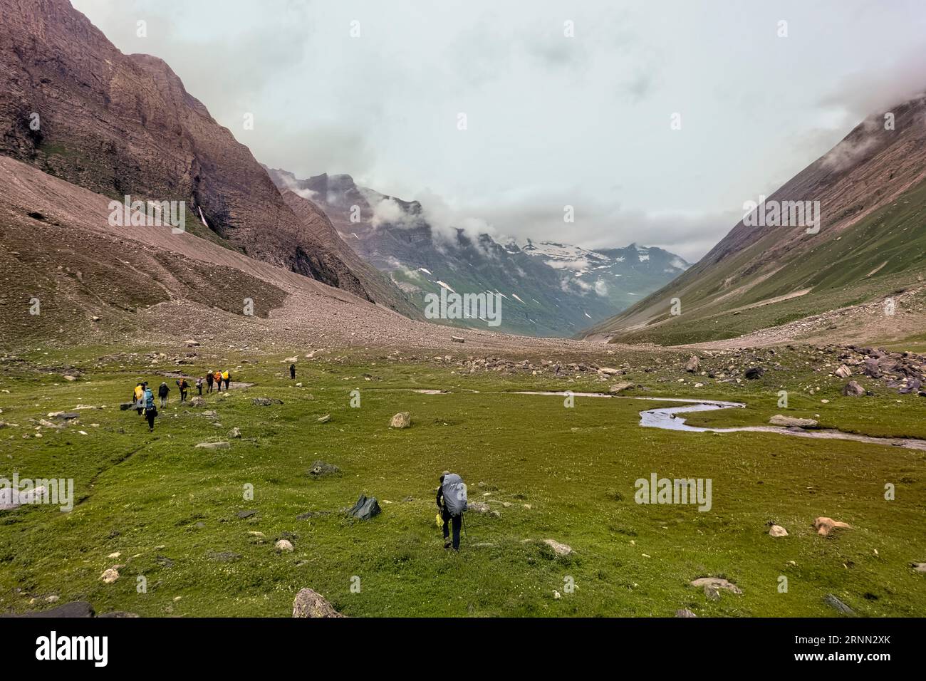 Trekking in the beautiful Warwan Valley, Pir Panjal Range, Kashmir ...