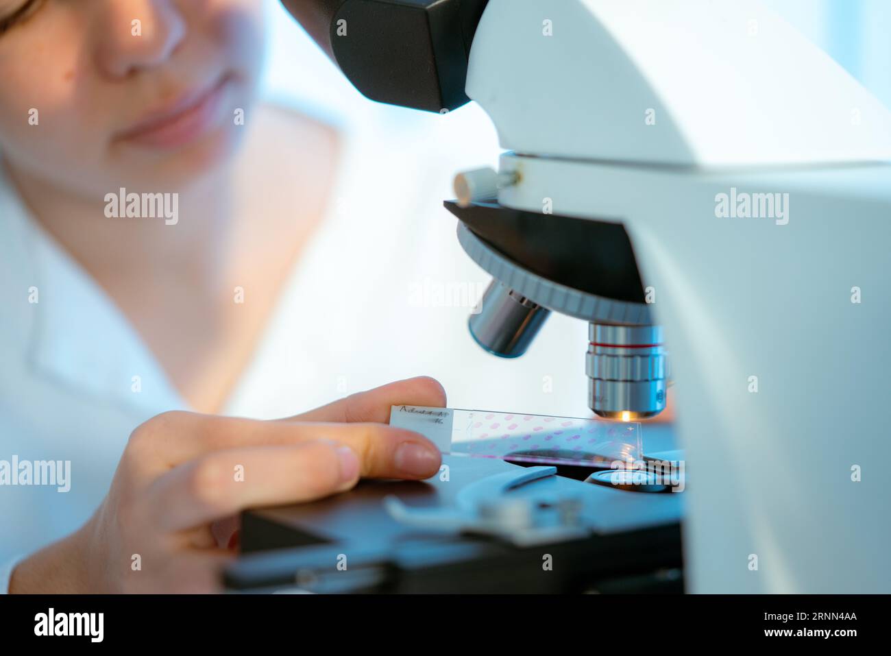 Biological sample analysis: Microscopes are employed for analyzing ...