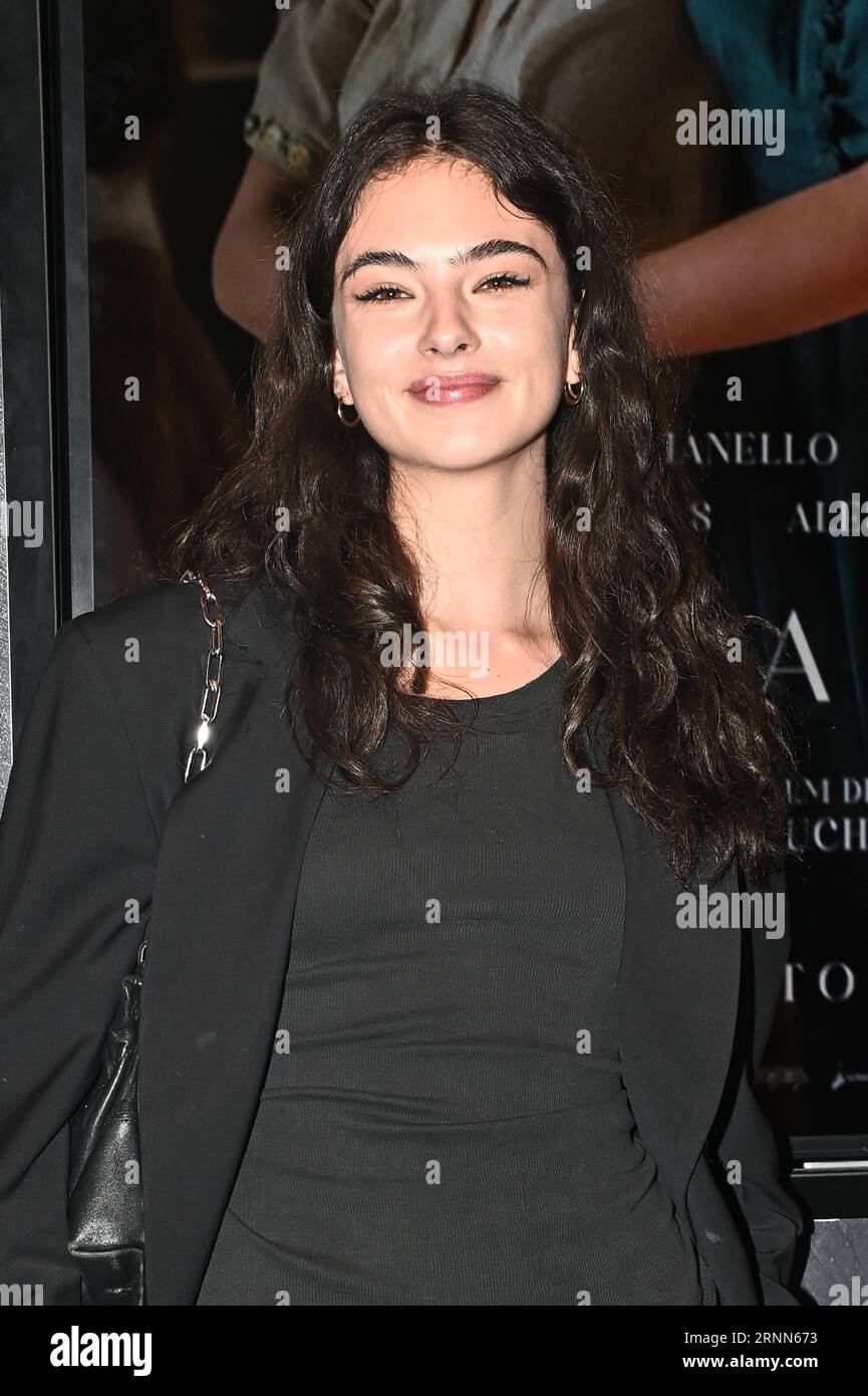 Deva Cassel The cast of the movie -La Bella Estate- greets at Giulio Cesare Cinema Rome, Italy ...