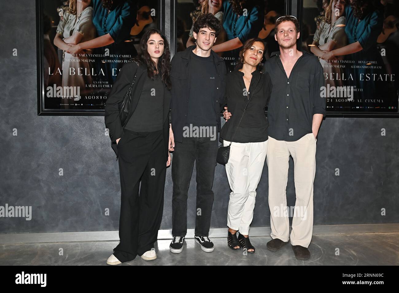 Italy. 01st Sep, 2023. Deva Cassel, Nicolas Maupas, Laura Lucchetti ...