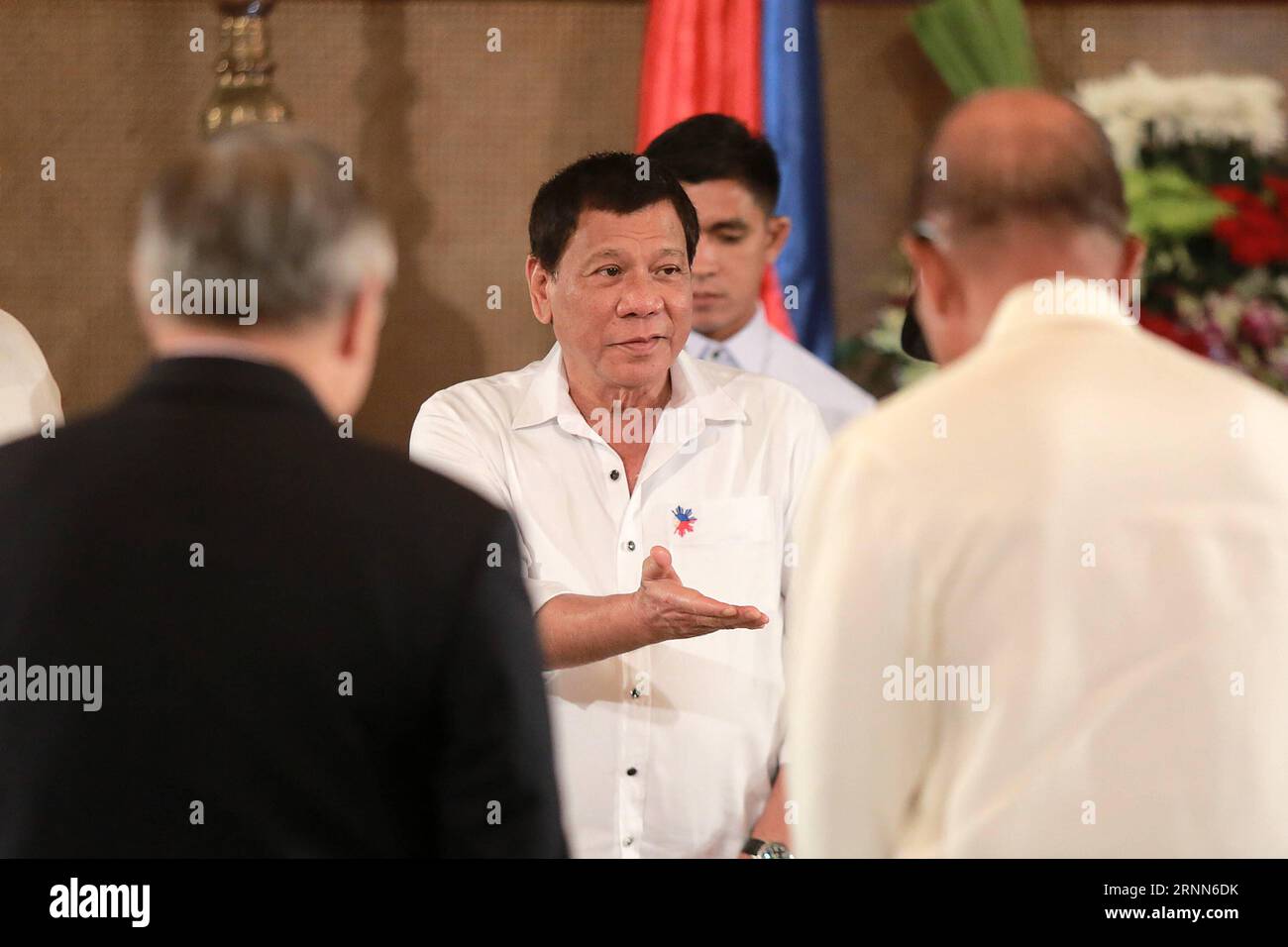 (170627) -- MANILA, Jun. 27, 2017 -- Philippine President Rodrigo ...