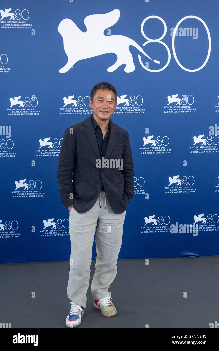 Venice, Italy. 02nd Sep, 2023. Tony Leung Chiu-Wai attending the Golden ...