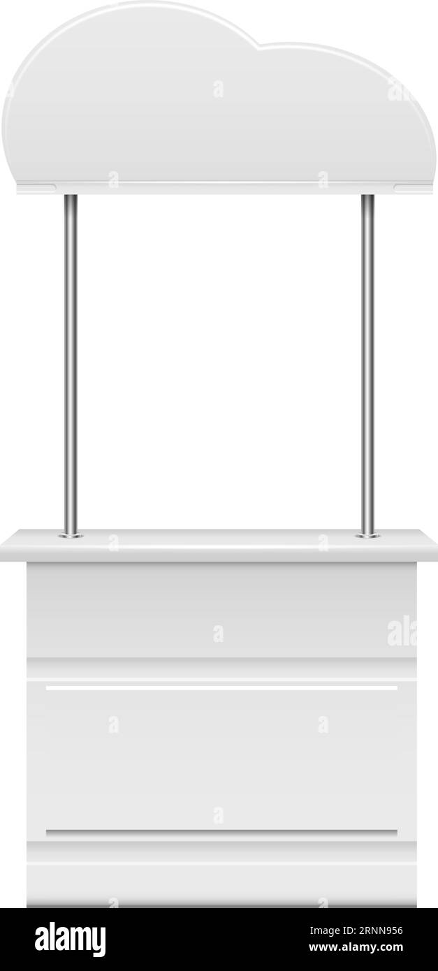 Promotional booth mockup Cut Out Stock Images & Pictures - Alamy