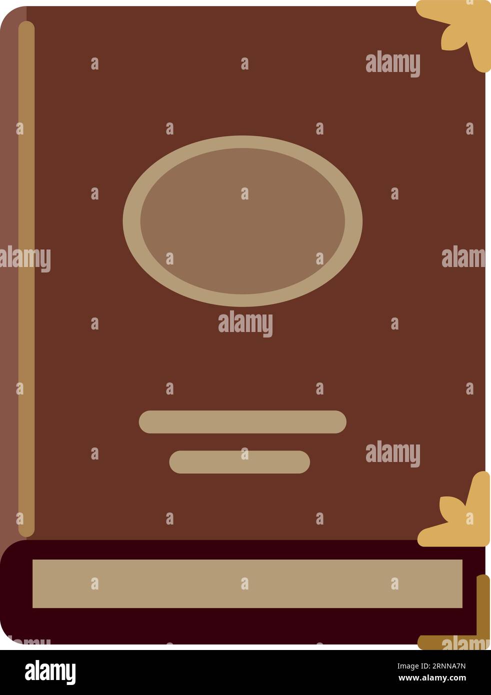 Hardcover book flat icon. Encyclopedia symbol. Dictionary sign Stock ...