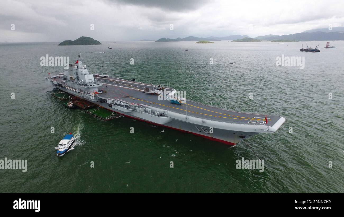 Chinese aircraft carrier liaoning hi-res stock photography and images ...
