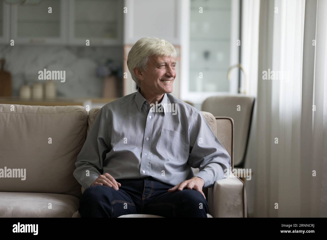 Cheerful good looking male hi-res stock photography and images - Alamy
