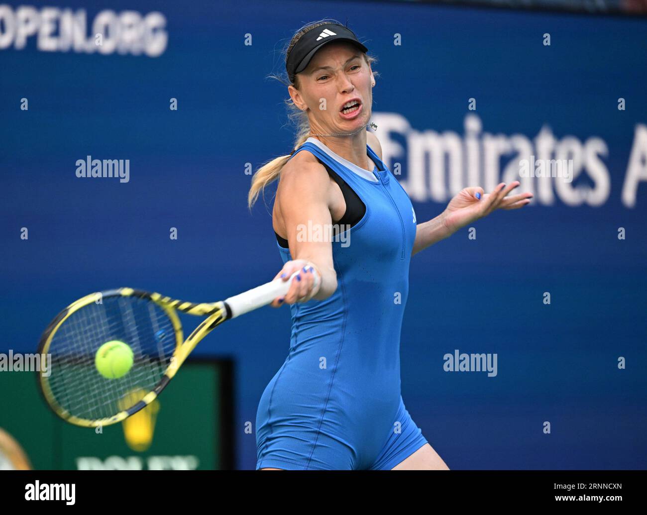 Flushing NY, USA. 01st Sep, 2023. **NO NY NEWSPAPERS** Caroline Wozniacki Vs Jennifer Brady on ...