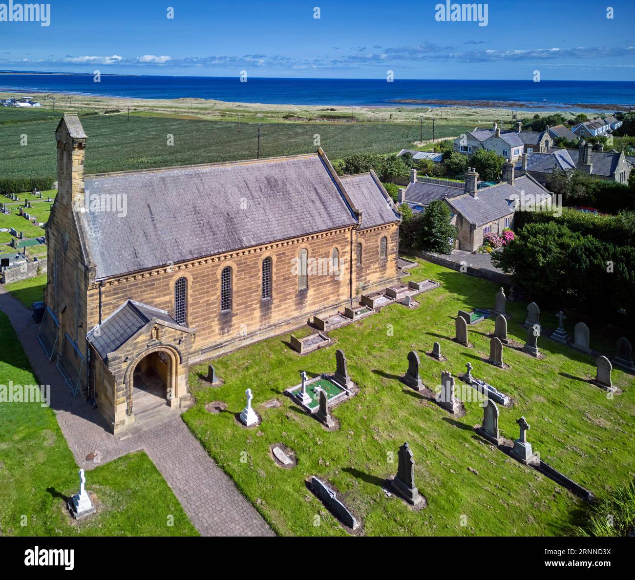 Morpeth northumberland aerial hi-res stock photography and images - Alamy