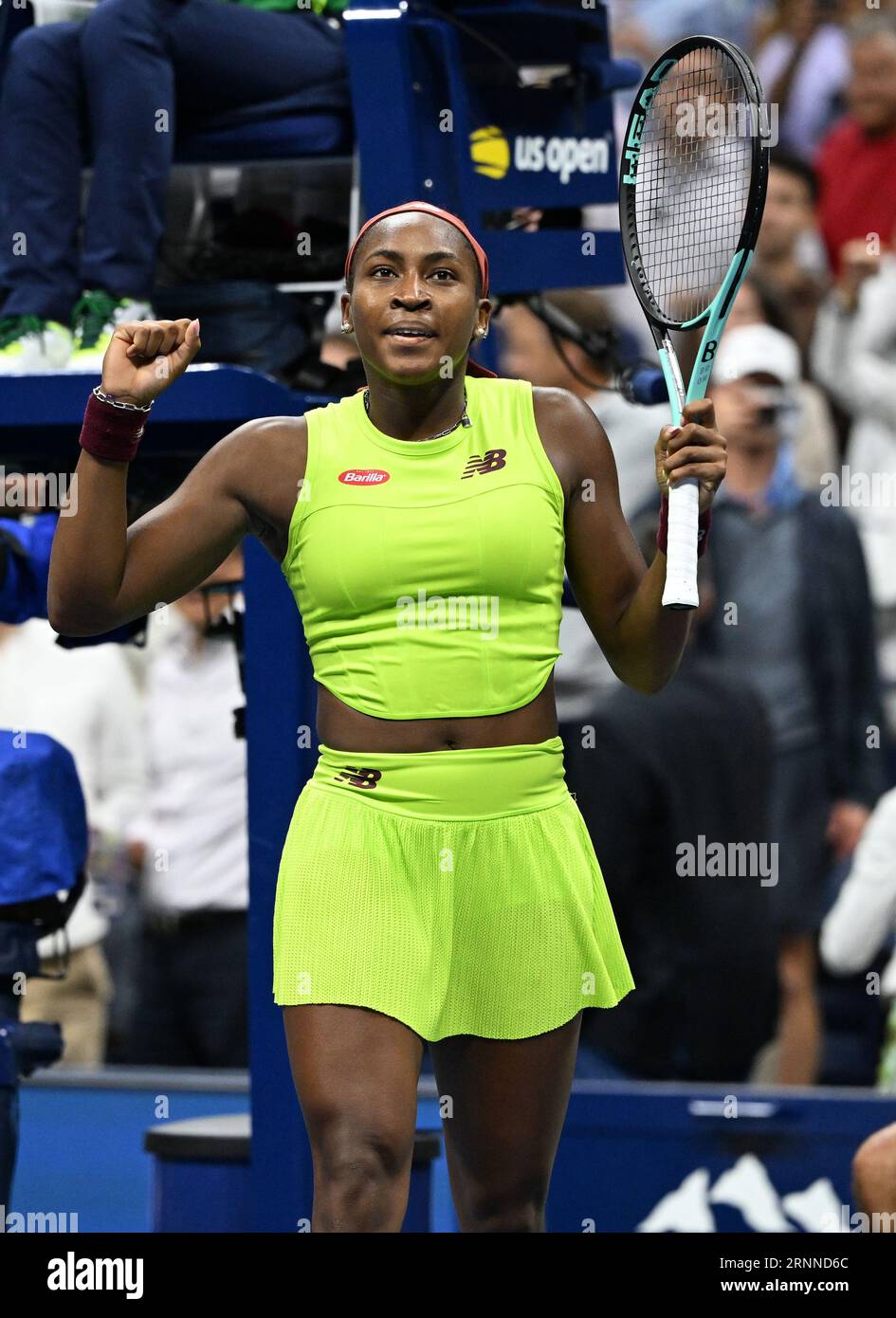 Flushing NY, USA. 01st Sep, 2023. **NO NY NEWSPAPERS** Coco Gauff Vs ...