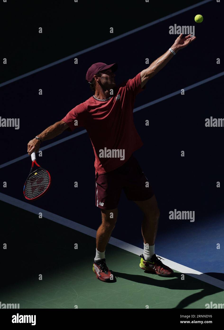 Flushing NY, USA. 01st Sep, 2023. **NO NY NEWSPAPERS** Tommy Paul Vs Alejandro Davidovich Fokina ...