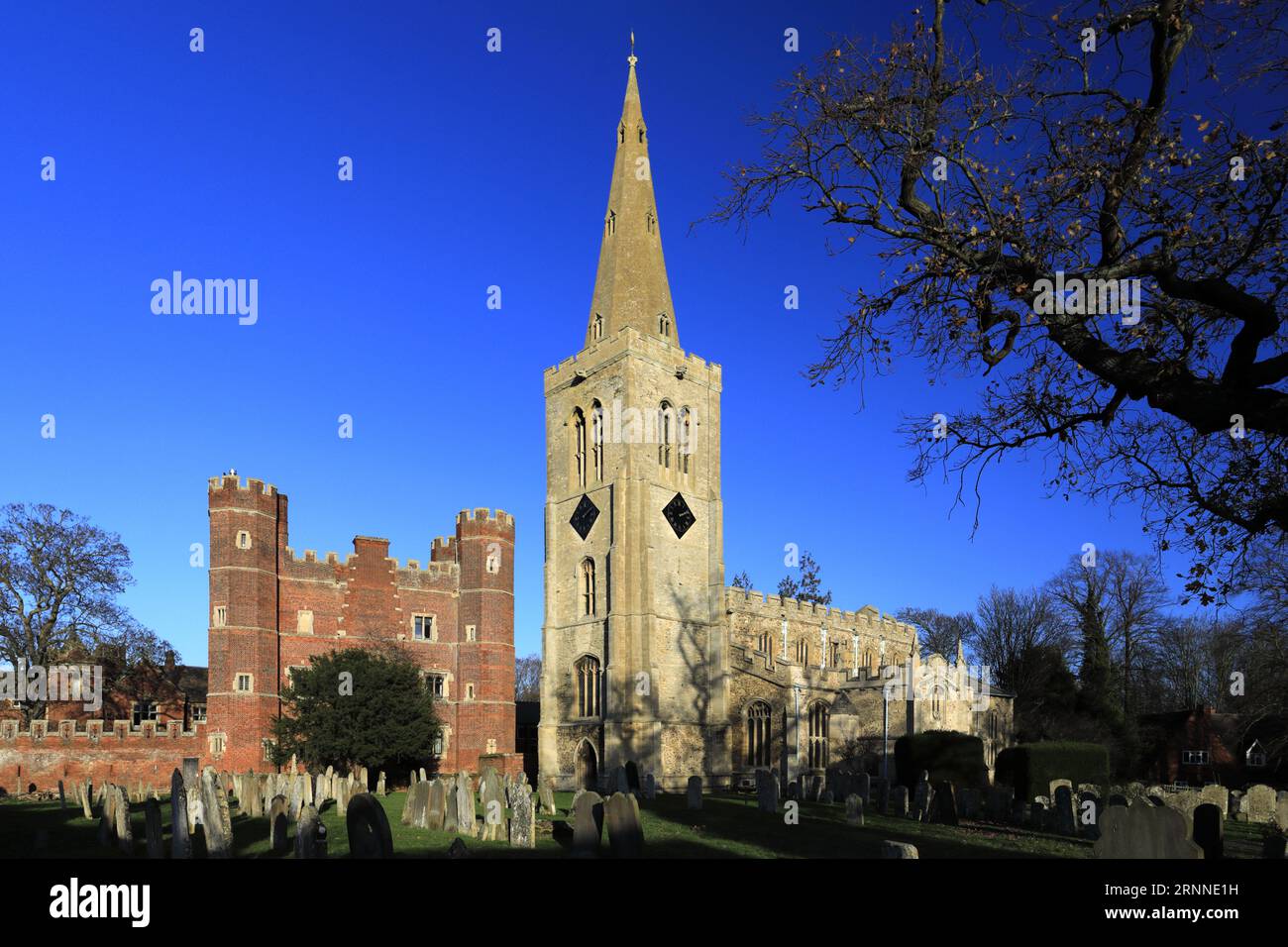 Buckden towers gardens hi-res stock photography and images - Alamy