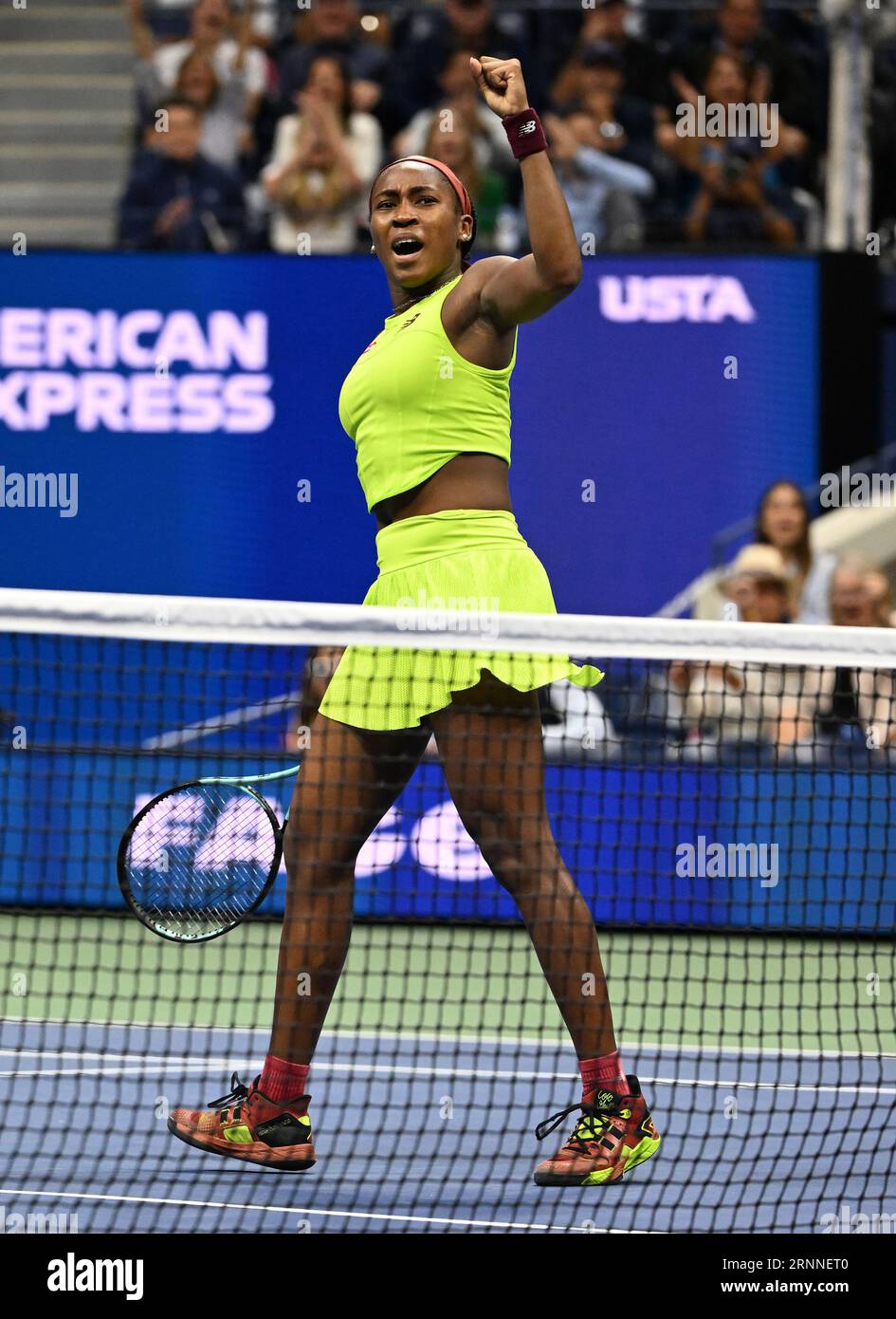 Flushing NY, USA. 01st Sep, 2023. **NO NY NEWSPAPERS** Coco Gauff Vs ...