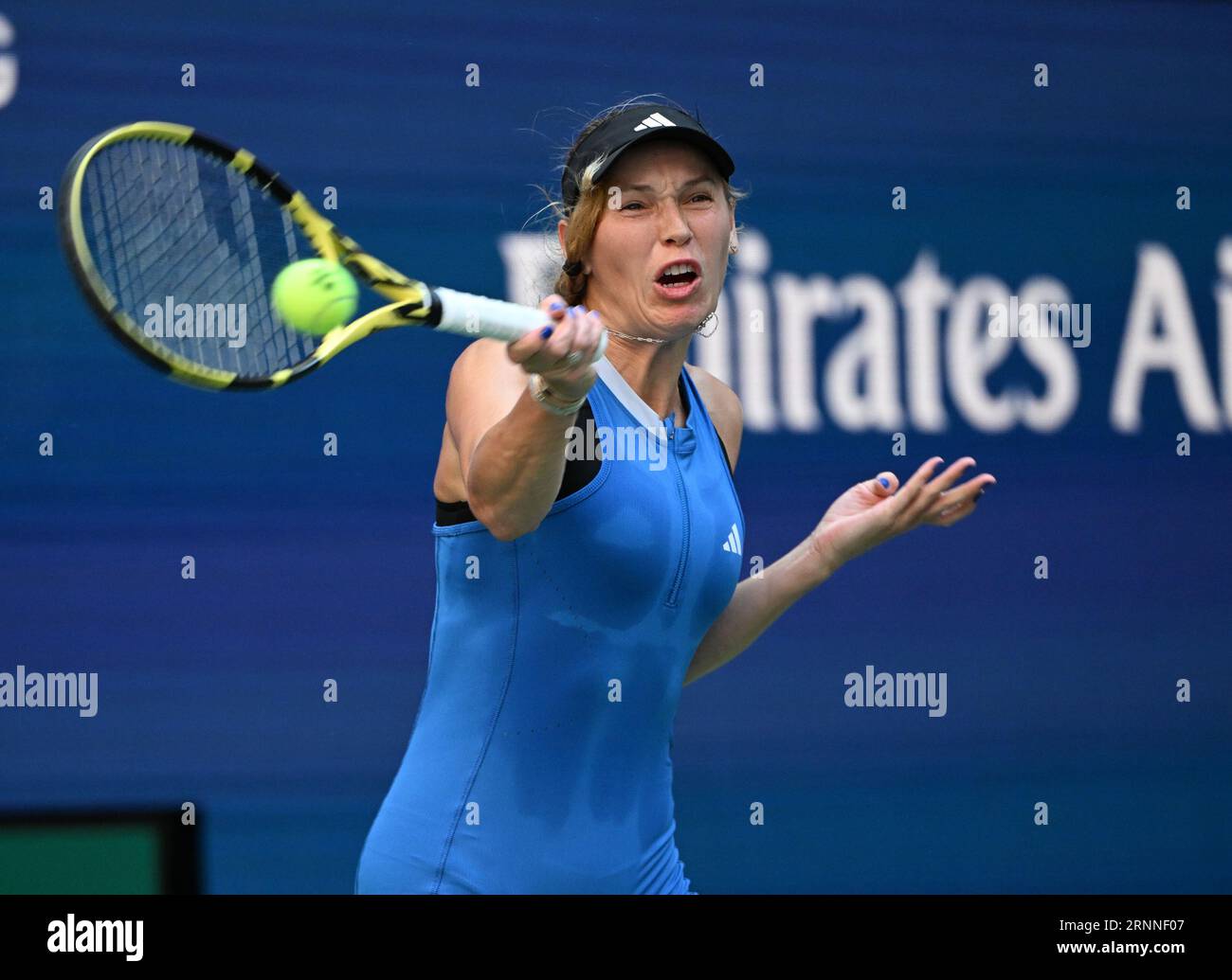 Flushing NY, USA. 01st Sep, 2023. **NO NY NEWSPAPERS** Caroline Wozniacki Vs Jennifer Brady on ...