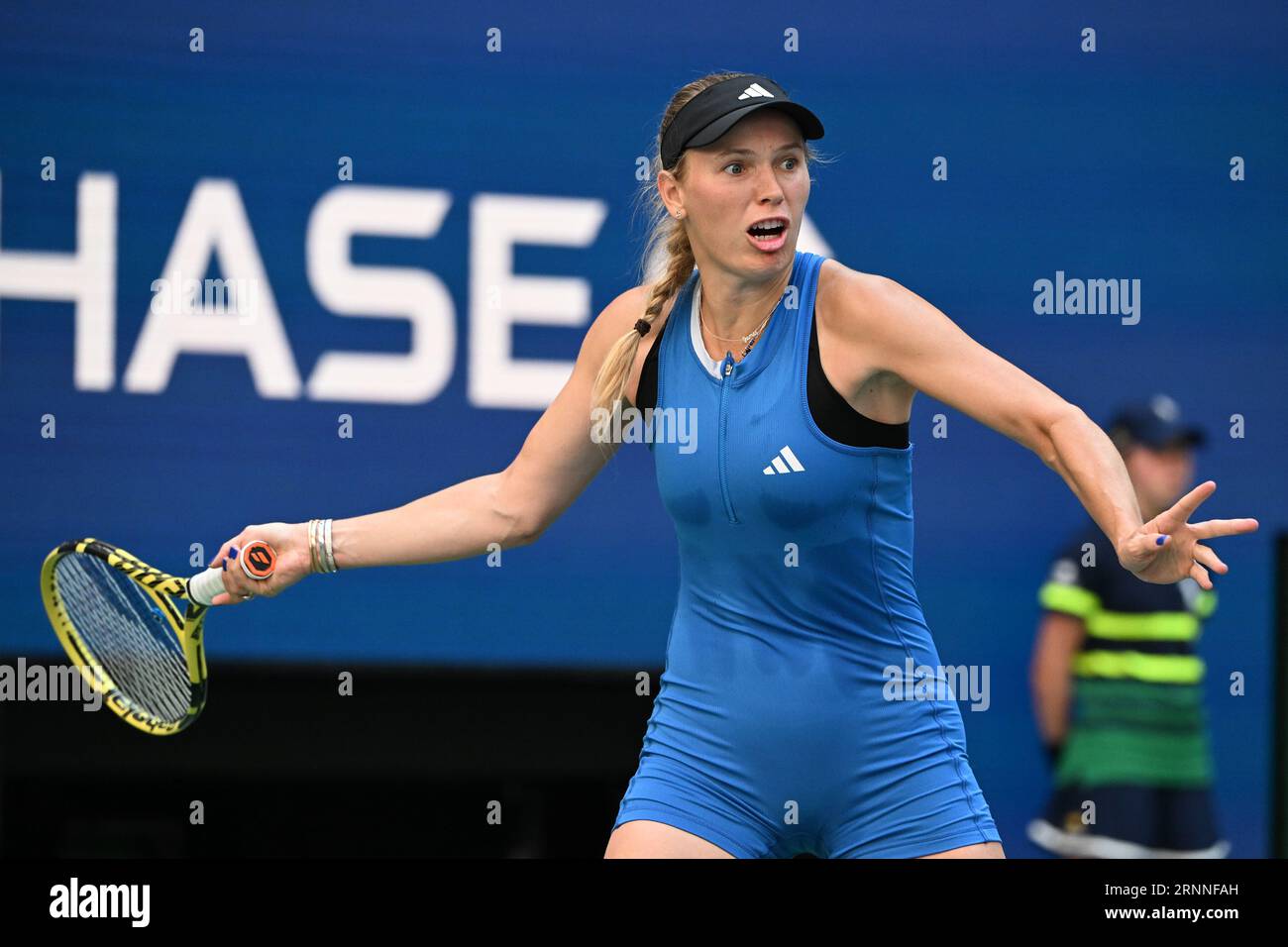 Flushing NY, USA. 01st Sep, 2023. **NO NY NEWSPAPERS** Caroline Wozniacki Vs Jennifer Brady on ...