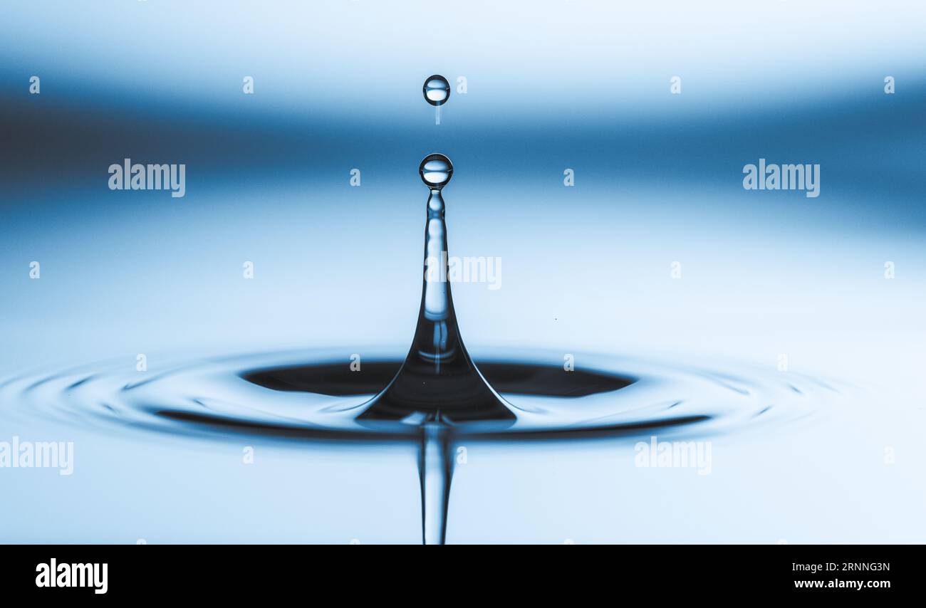 Dancing Droplets: Capturing the graceful movement of water droplets as ...