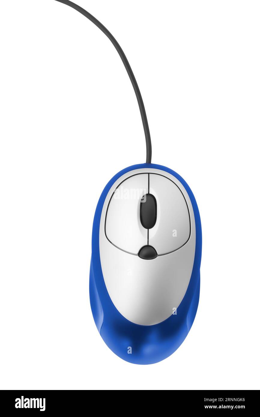 Computer mouse isolated on white Stock Photo - Alamy