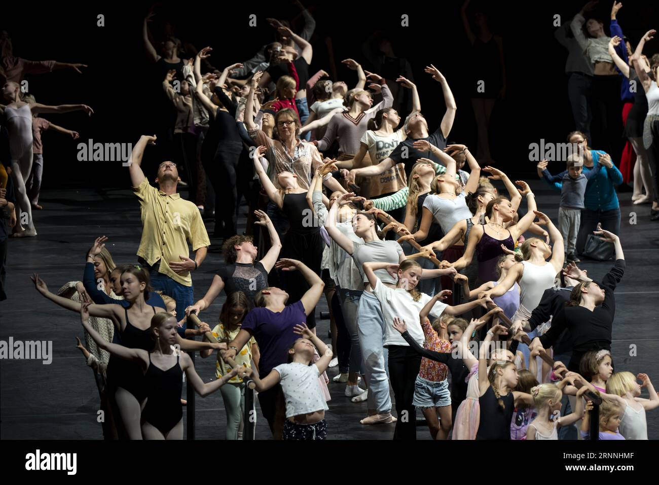 AMSTERDAM - Visitors to the open day of the National Opera and Ballet ...