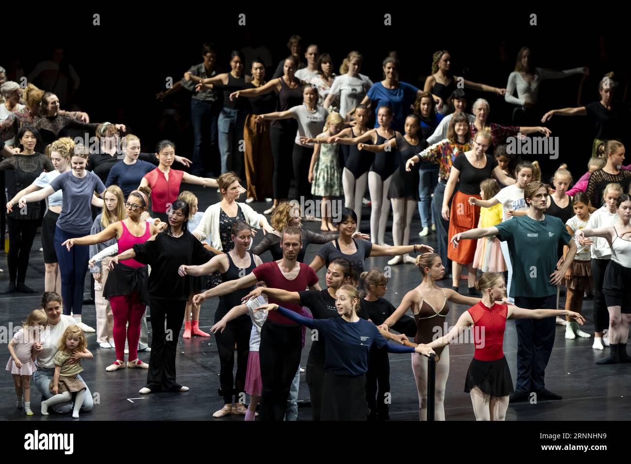 AMSTERDAM - Visitors to the open day of the National Opera and Ballet ...