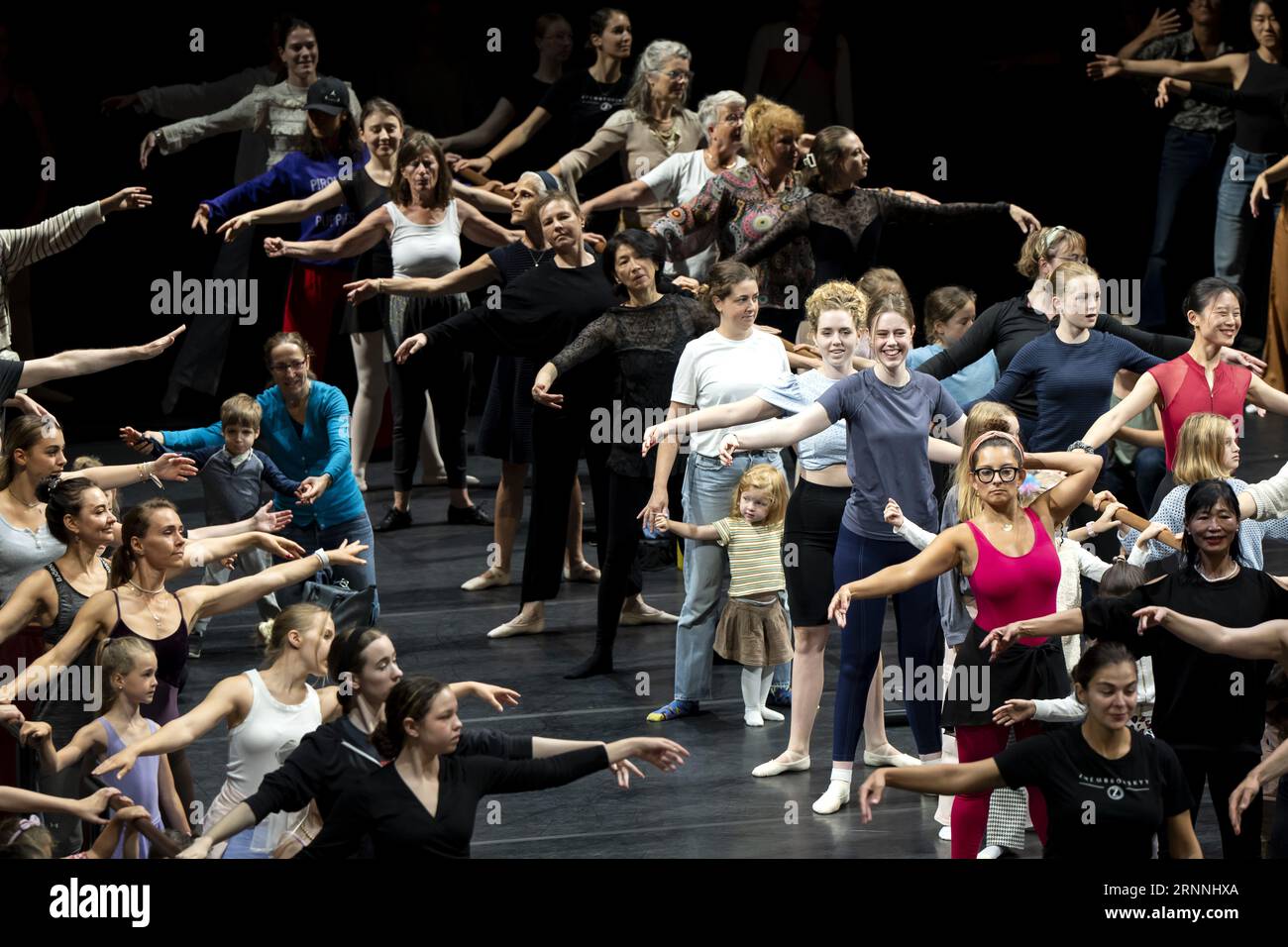 AMSTERDAM - Visitors to the open day of the National Opera and Ballet ...