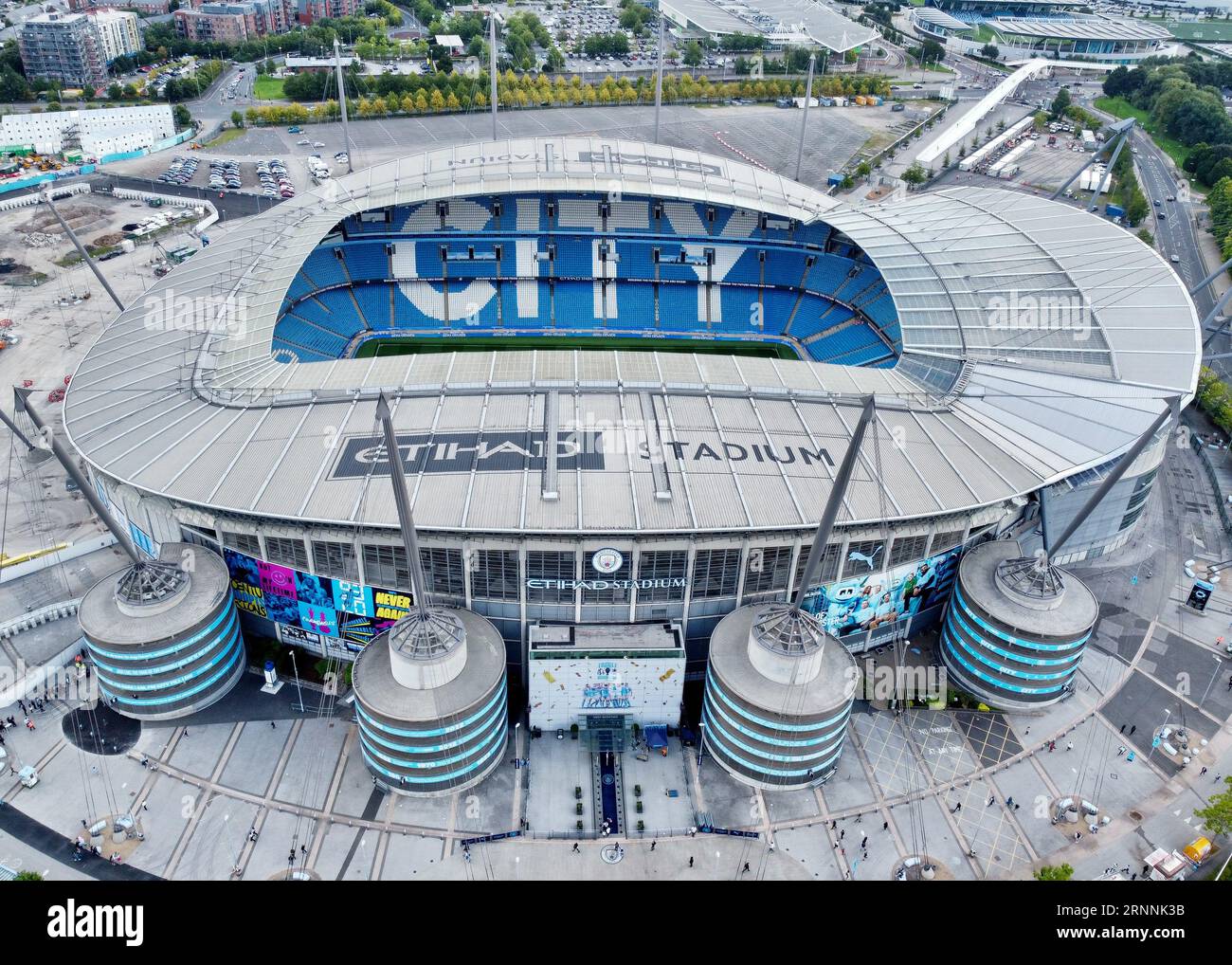 Etihad stadium aerial hi-res stock photography and images - Alamy