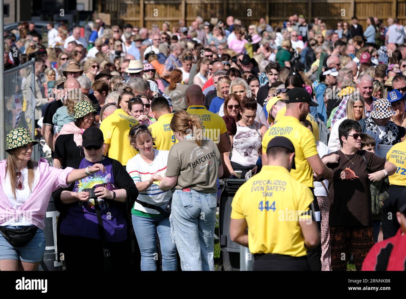 Jedburgh, UK. 02nd Sep, 2023. EdgeFest 2023, Music Festival. Crowds ...