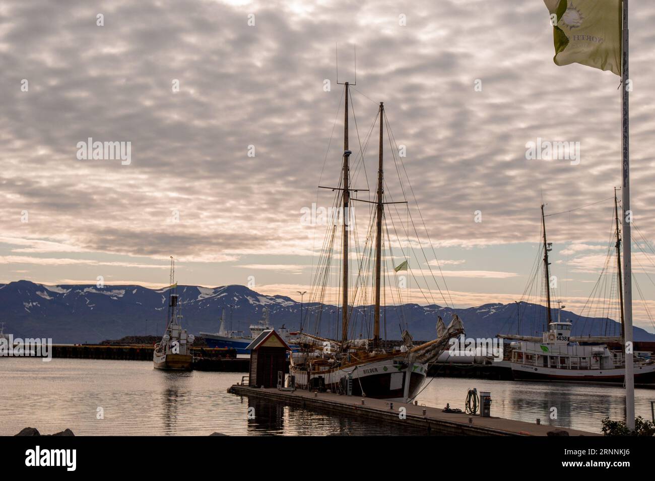 Husavik mountain hi-res stock photography and images - Alamy