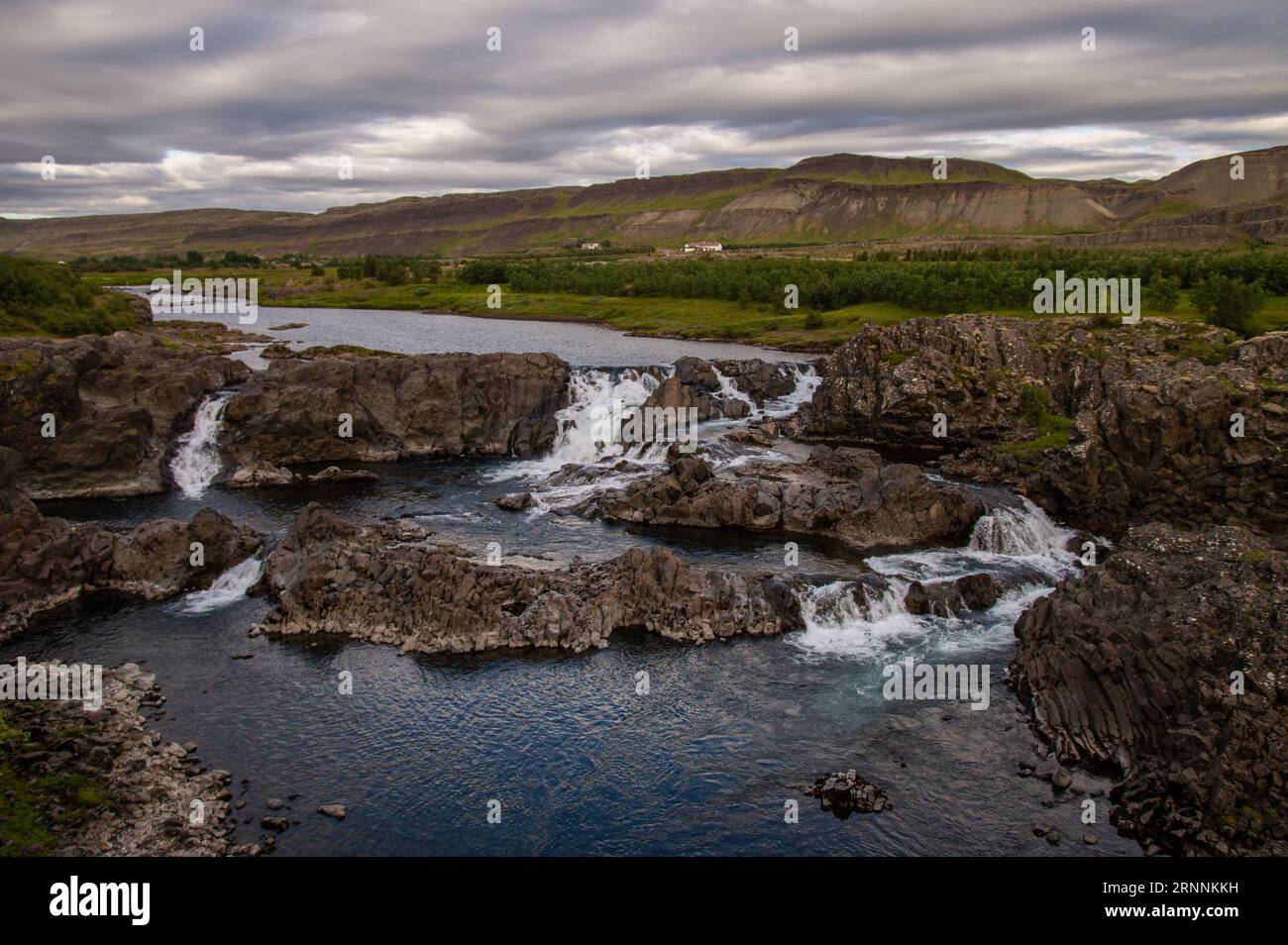 Glanni waterfall hi-res stock photography and images - Alamy