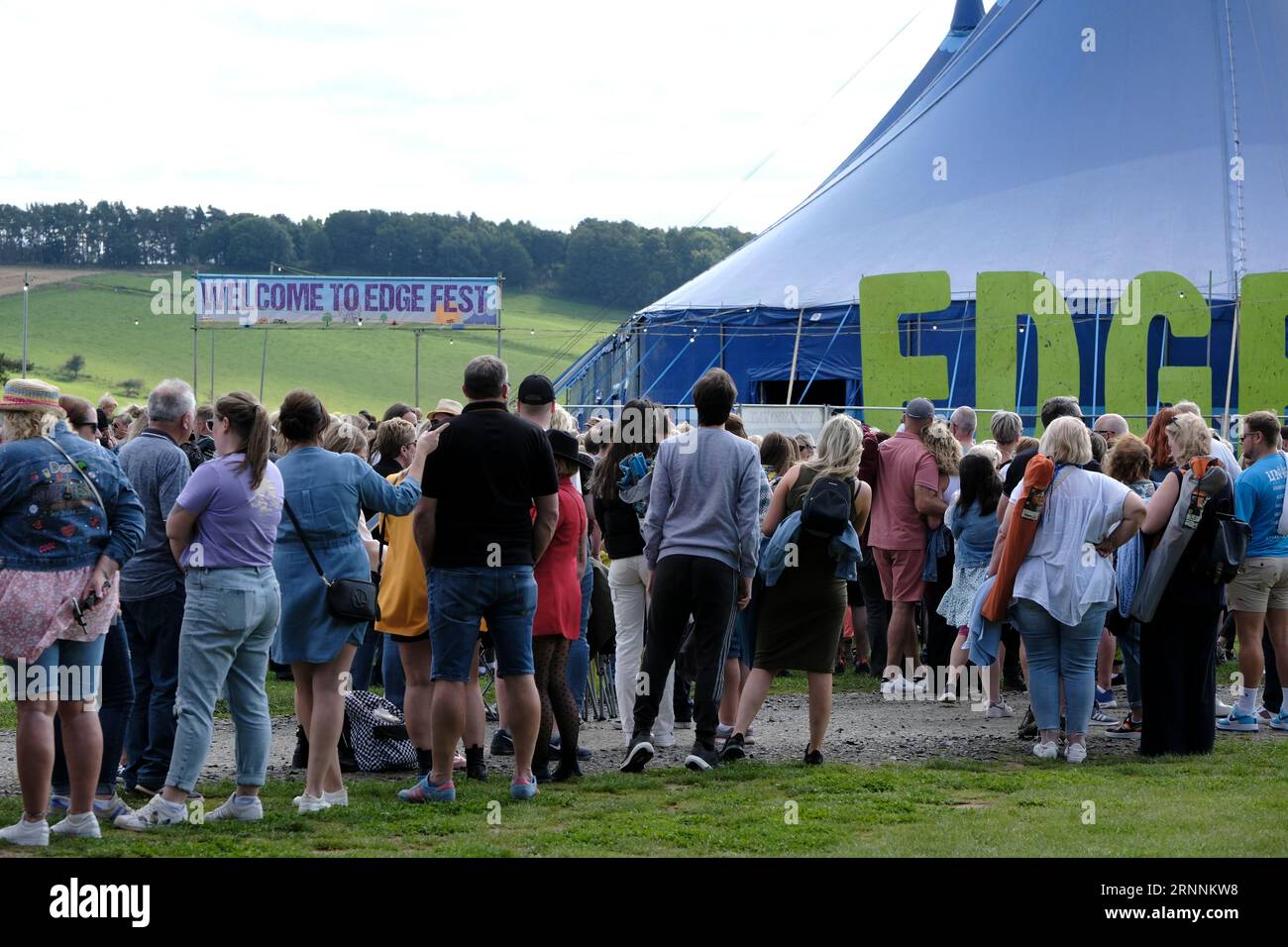 Jedburgh, UK. 02nd Sep, 2023. EdgeFest 2023, Music Festival. Crowds ...