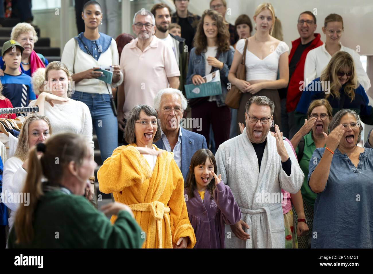 AMSTERDAM - Visitors to the open day of the National Opera and Ballet ...