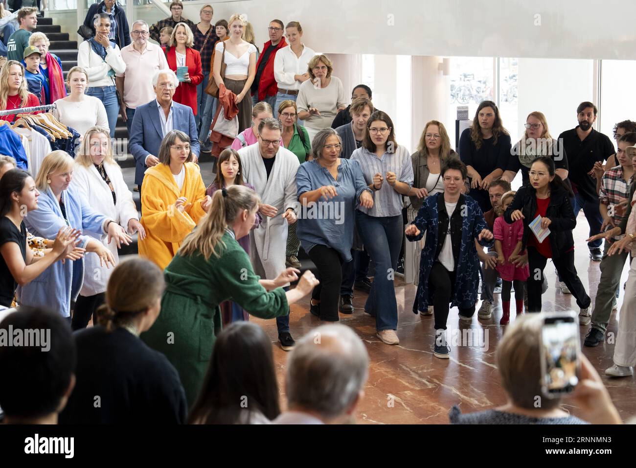 AMSTERDAM - Visitors to the open day of the National Opera and Ballet ...