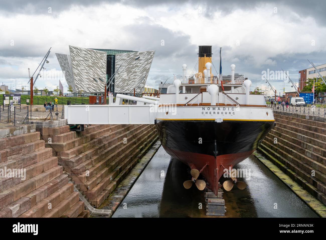 Exterior view of the restored SS Nomadic, last remaining White Star ...