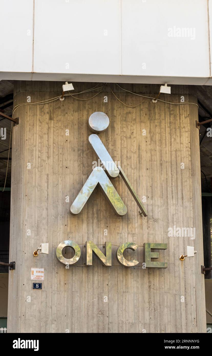 Palma de Mallorca, Spain; august 08 2023: Main facade of the ...