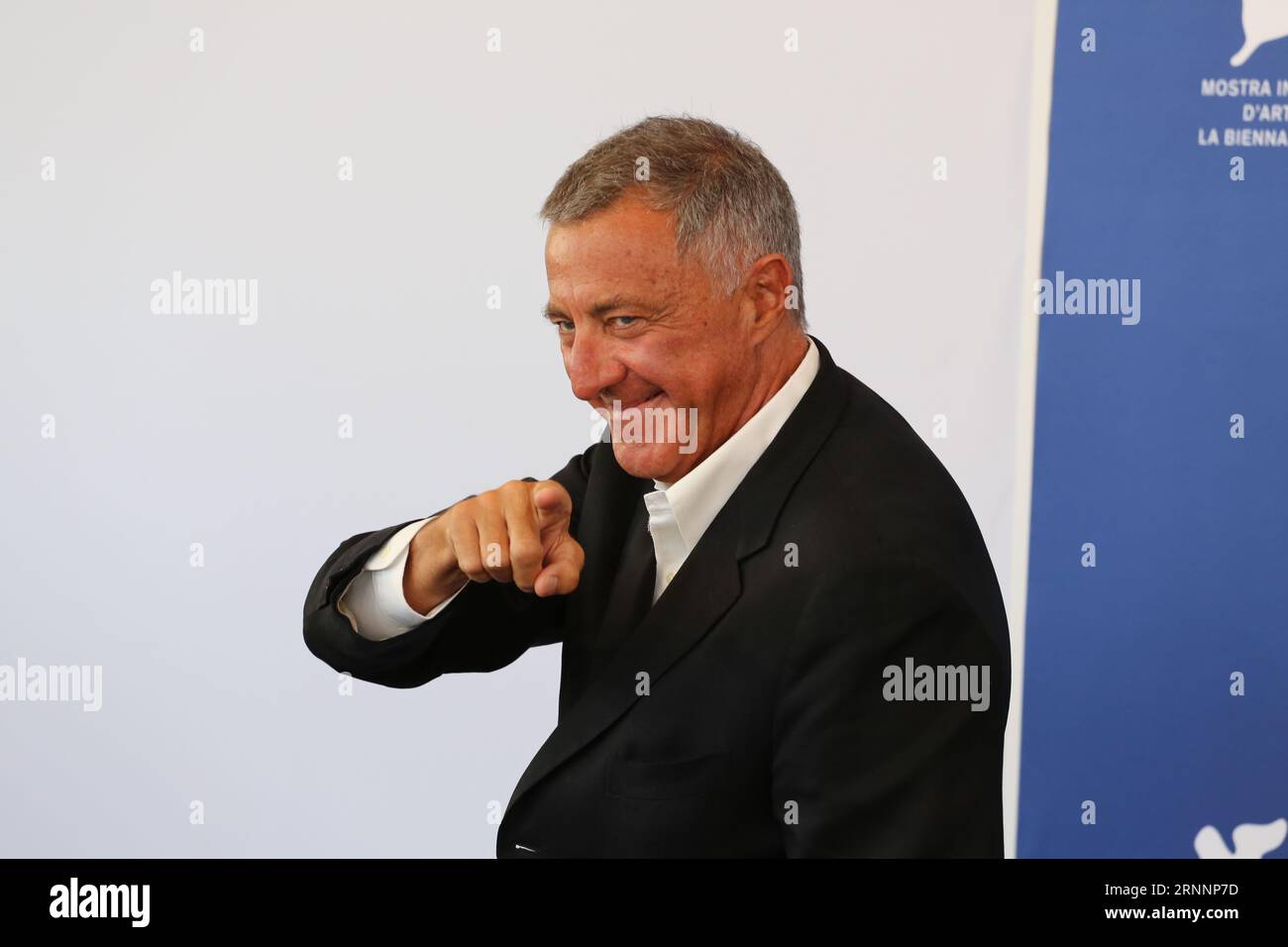 Venice, Italy, 2nd September, 2023. Luca Barbareschi at the photo call ...