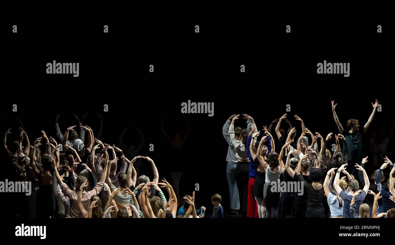 AMSTERDAM - Visitors to the open day of the National Opera and Ballet ...