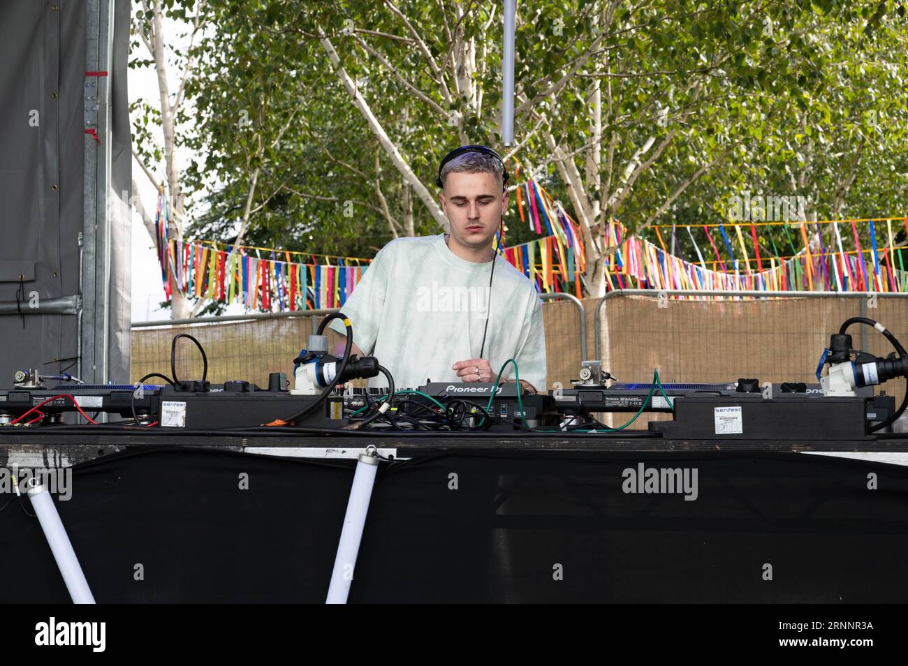 Photographs of Jamie Gunn performing at Connect Festival 2023 at the ...