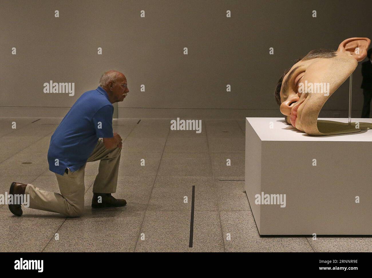 Mask ii ron mueck hi-res stock photography and images - Alamy