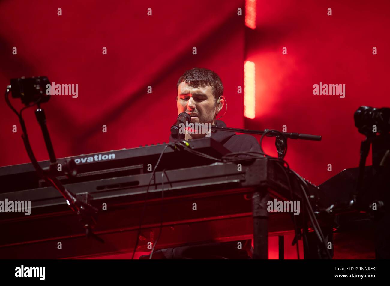 Photographs of Fred Again performing at Connect Festival 2023 at the ...