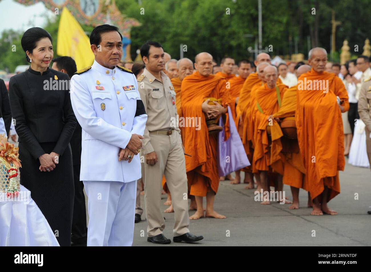 (170728) -- BANGKOK, July 28, 2017 -- Thai Prime Minister Prayuth Chan ...