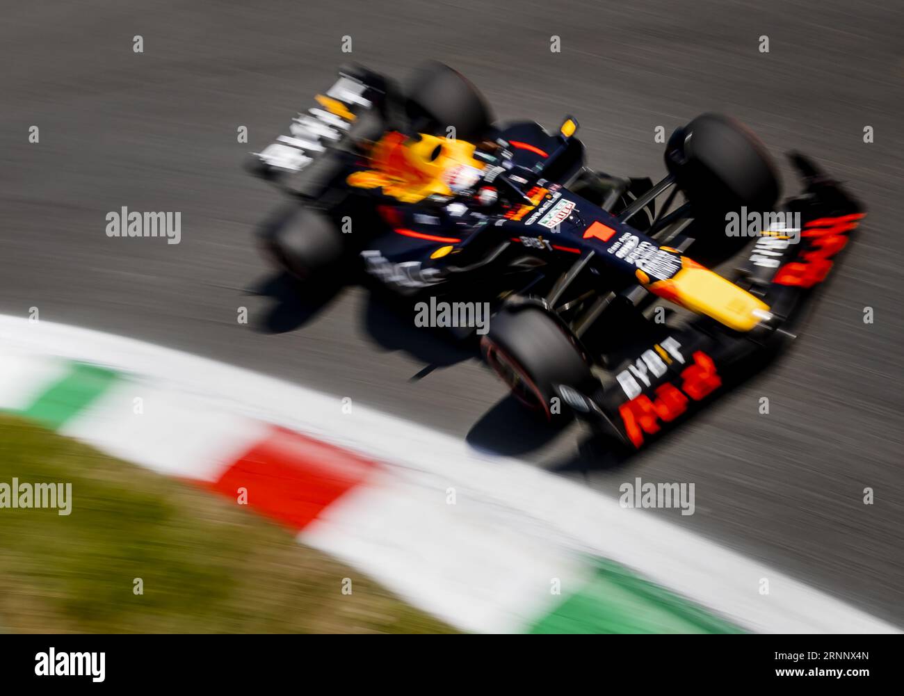 MONZA - Max Verstappen (Red Bull Racing) during the third free practice ...