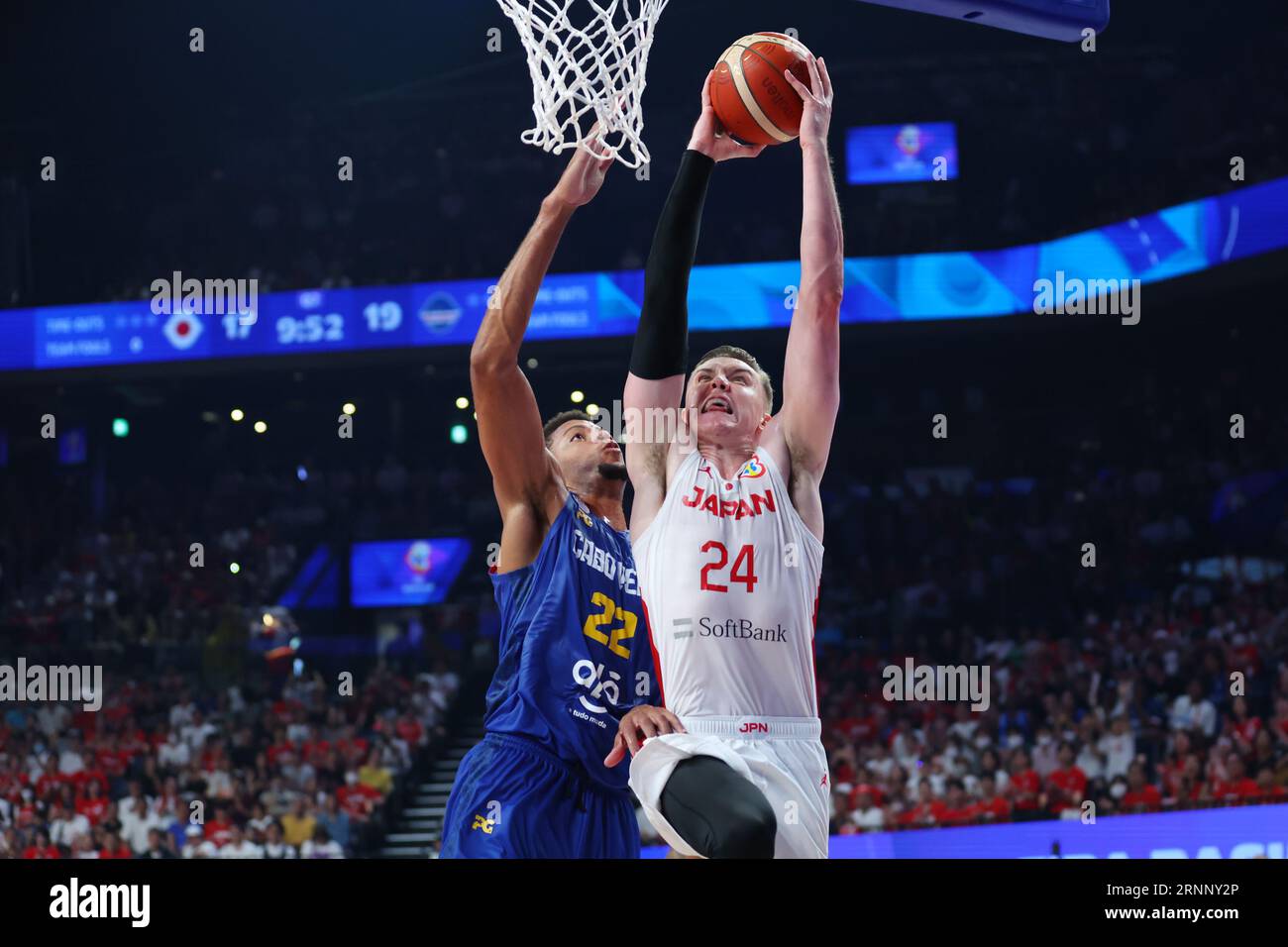 Okinawa Arena, Okinawa, Japan. 2nd Sep, 2023. (L to R) Edy Tavares (CPV ...