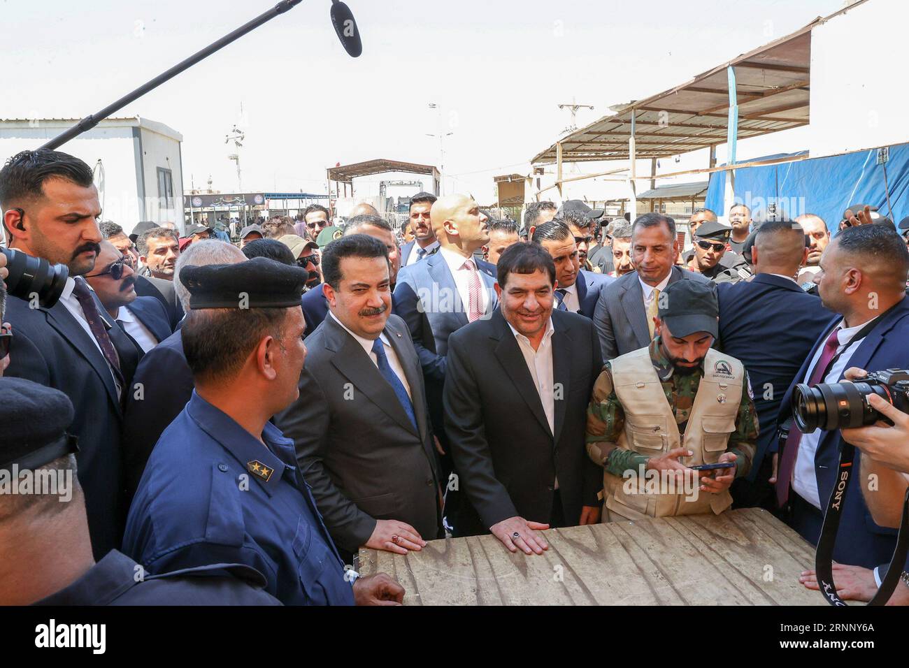 Ash Shalamijah, Basra, Iraq. 2nd Sep, 2023. Iranian First Vice ...