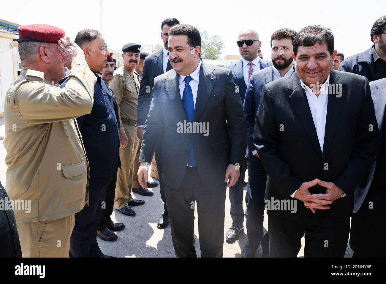 Ash Shalamijah, Basra, Iraq. 2nd Sep, 2023. Iranian First Vice ...