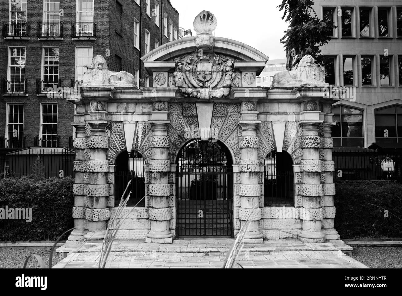 The york gate Black and White Stock Photos & Images - Alamy