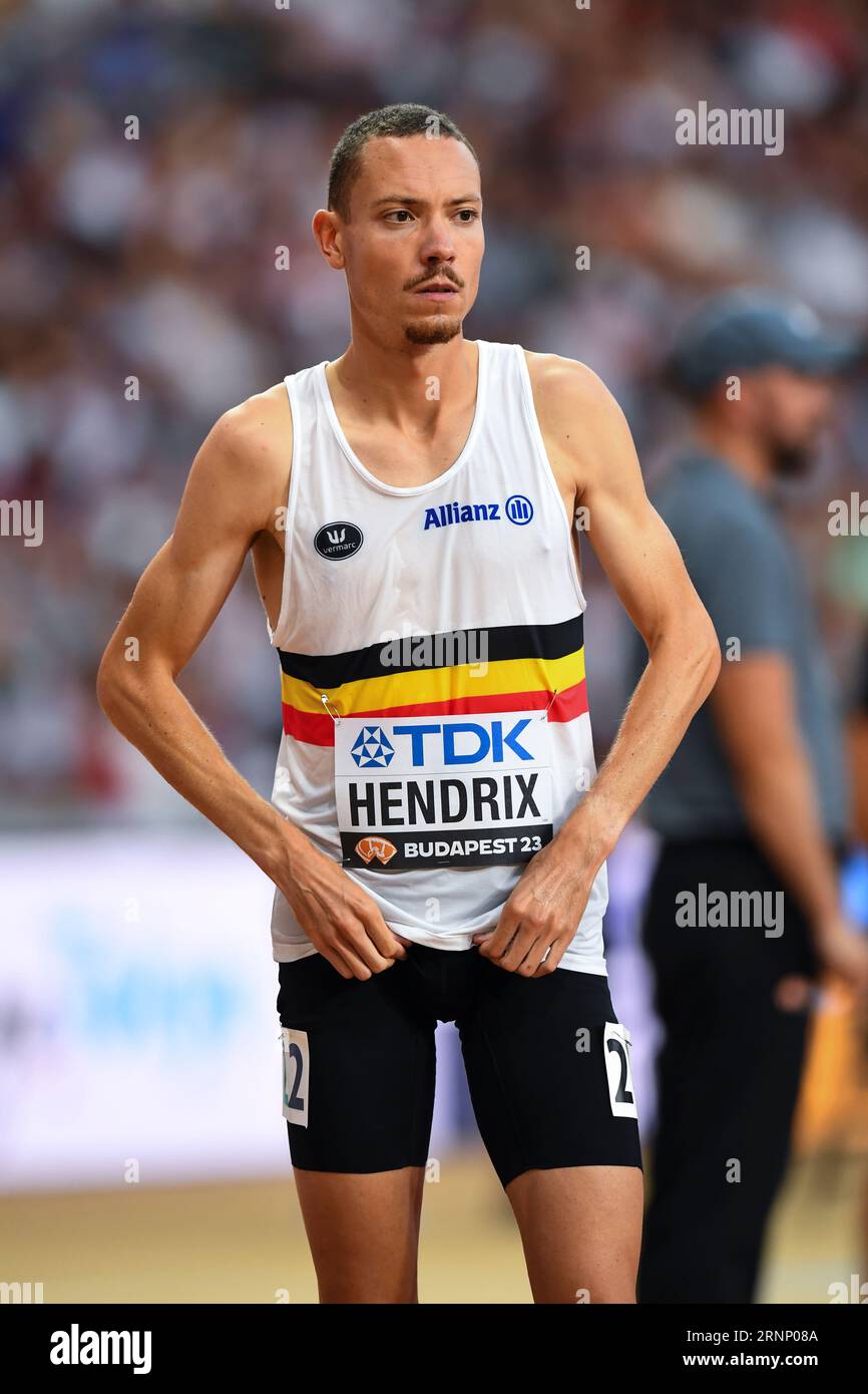 Robin Hendrix of Belgium competing in the men’s 5000m B race on day 6 ...