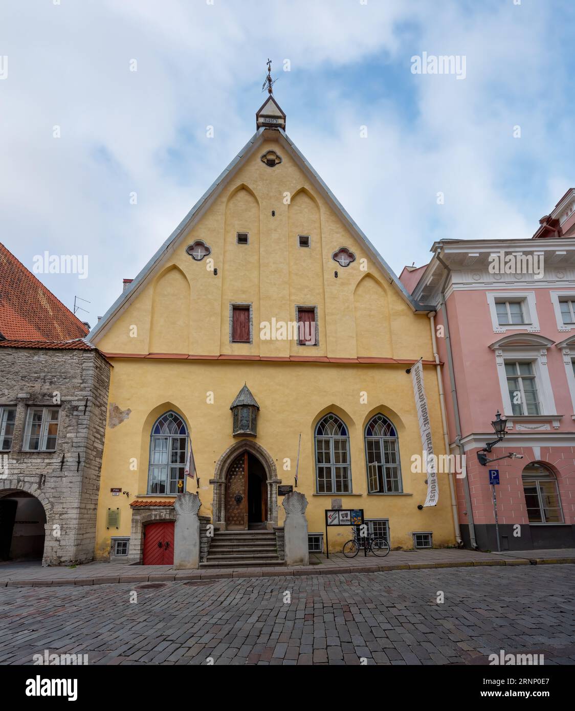Estonian History Museum - Great Guild Hall - Tallinn, Estonia Stock ...